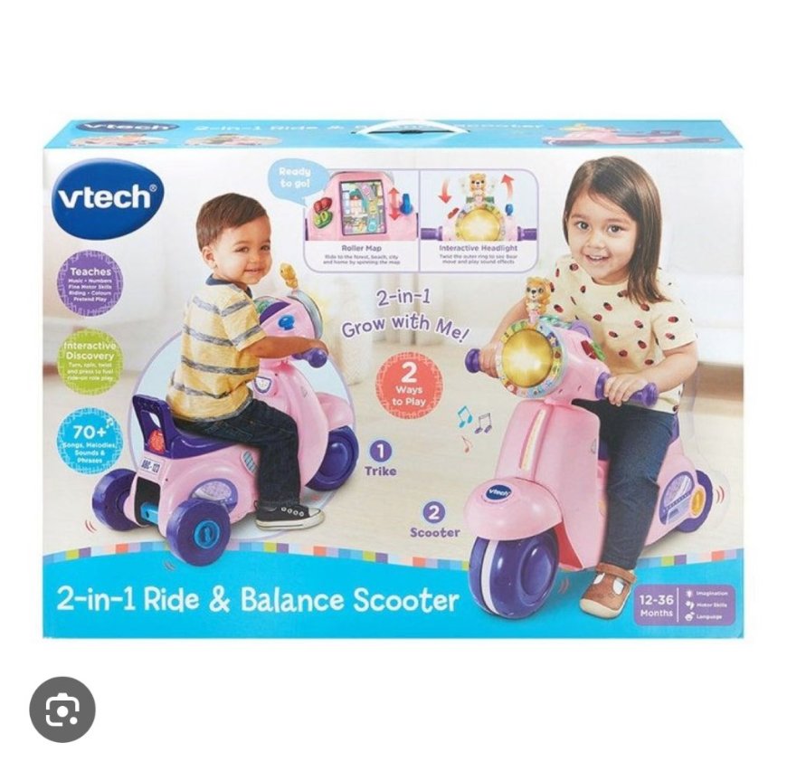 HKTVmall EcoMart - Vtech Ride and Balance Scooter Pink