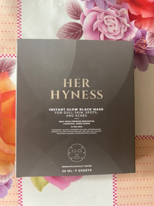HKTVmall EcoMart - 泰國 Her Hyness 面膜 instant glow black mask