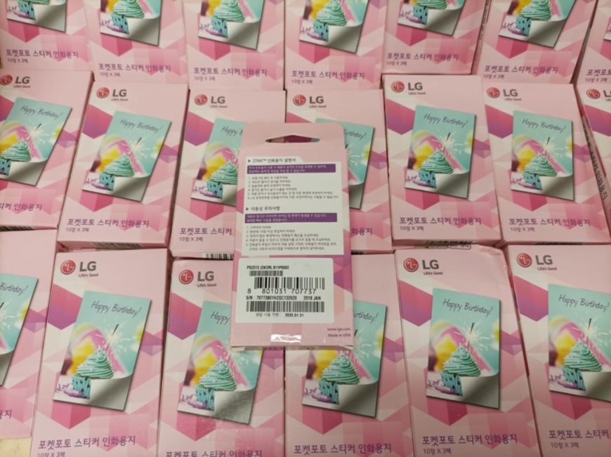 HKTVmall EcoMart - LG Pocket Photo Printer Paper Sticker