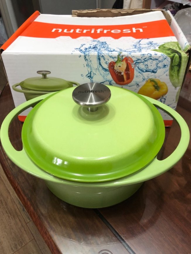 HKTVmall EcoMart - Nutrifresh鑄鐵鍋廚具 2.4L